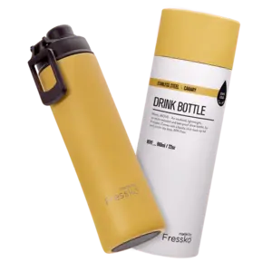 Fressko Move 660ml/22oz Drink Bottle Canary - Yellow