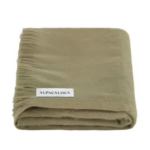 ALPACA LOCA Scarf Cigar - Brown