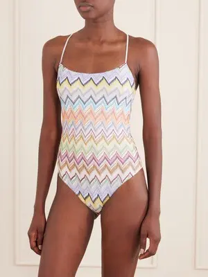 Missoni Crochet-knit Swimsuit