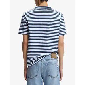 Hugo Striped Relaxed-fit Cotton-jersey T-shirt