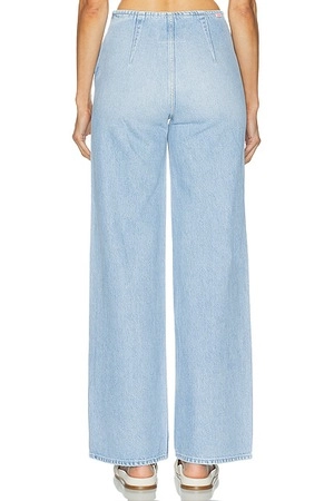 MOTHER The Laced Up Smoothie Sneak Jeans