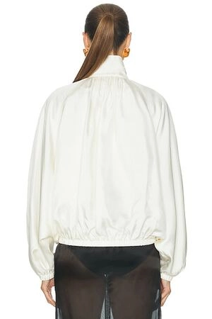 RÓHE Silk Blouson Anorak Jacket