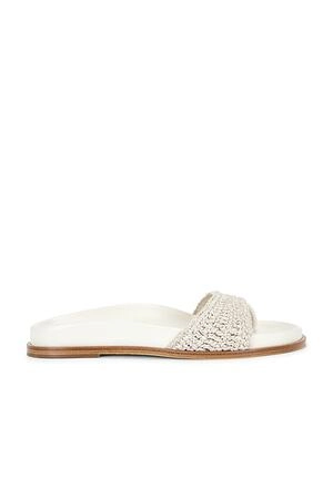 Magda Butrym Crochet Sandal - Cream