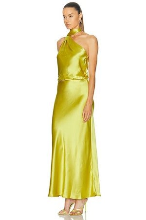 Staud Estelle Dress - Citron
