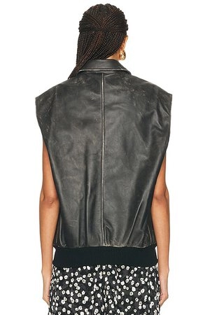 Rabanne Oversized Sleeveless Jacket