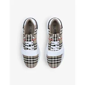 Burberry Regis Vintage Check Canvas Trainers