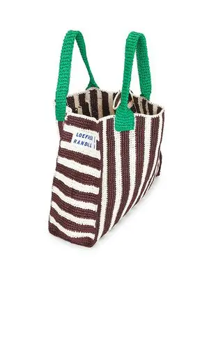 LOEFFLER RANDALL Sol Crochet Beach Tote - Brown