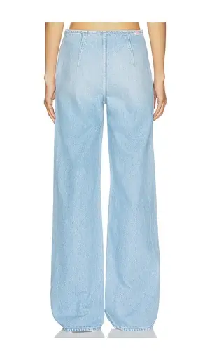 MOTHER The Laced Up Smoothie Sneak Jeans