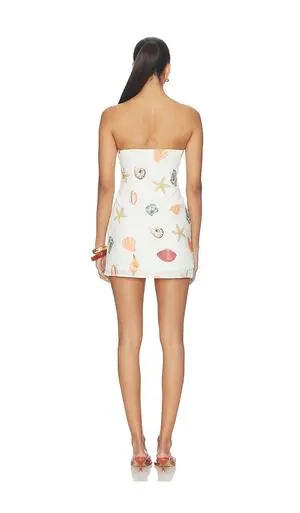 MORE TO COME Allegra Strapless Mini Dress