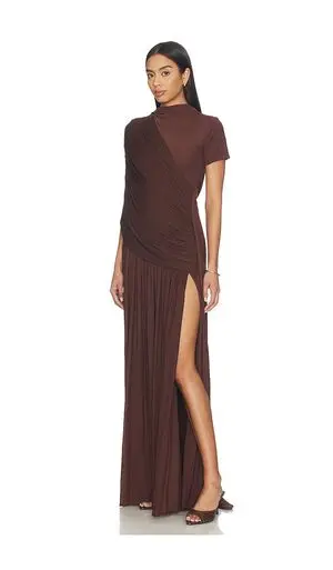 DEME BY GABRIELLA The Sparrow Dress - Brown