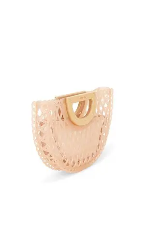 Dolce Vita Solandra Jelly Fan Bag - Pink