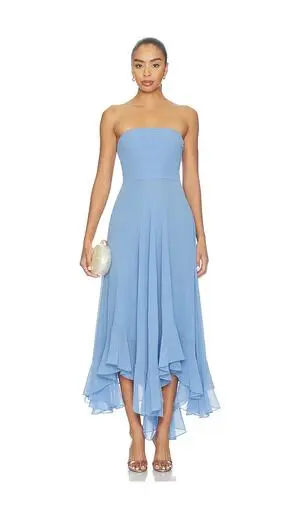 Retrofete Louisa Chiffon Dress In . Also