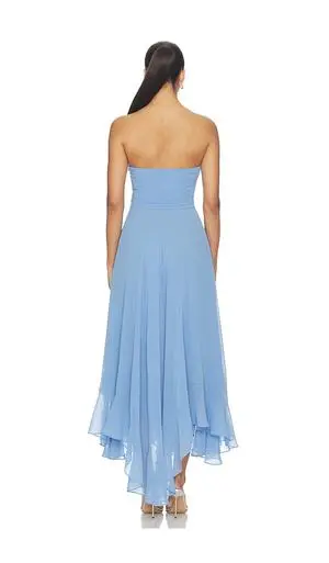 Retrofete Louisa Chiffon Dress In . Also