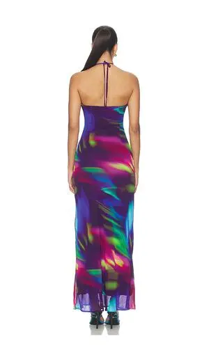RUNAWAY THE LABEL Mirae Cross Front Maxi Dre In . Also
