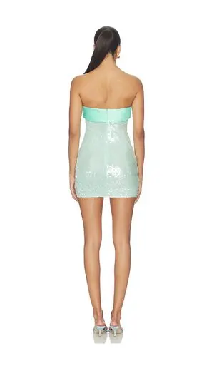 Superdown Strapless Sequin Mini Dress