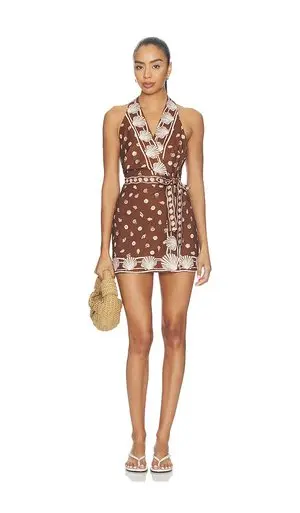 Show Me Your Mumu Jenna Mini Dress In . Also - Brown