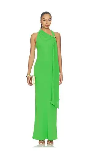 Amanda Uprichard Sonya Maxi Dress - Green