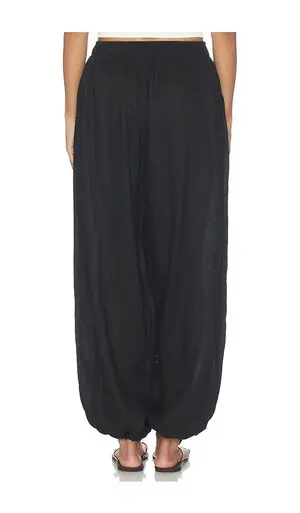 AEXAE Linen Balloon Pant In . Also - Black