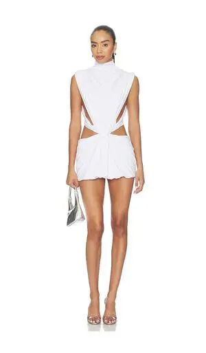 GUIZIO Shyla Mini Dress In . Also - White