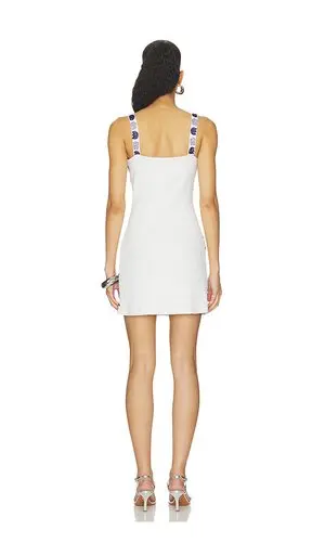 OCEANUS Marie Sea Full Beaded Dress In . Also