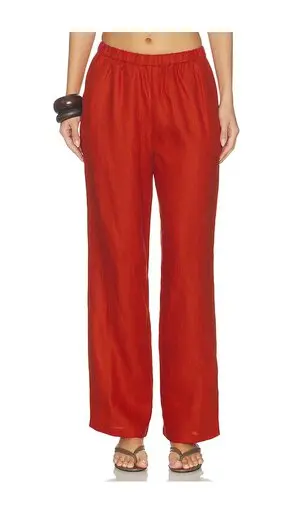 Faithfull The Brand Capriolla Pant In . Also - Red