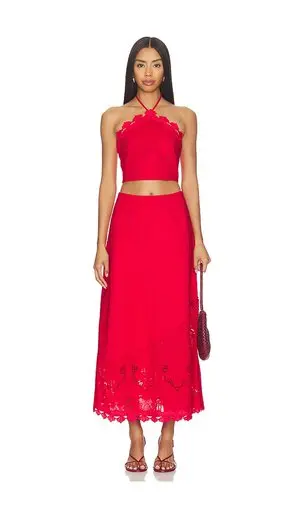 ELLIATT Giovanna Halter Neck Top In . Also