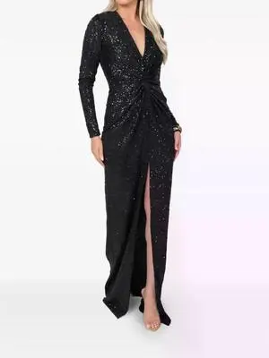 ROSERRY Scarlett Sequin-embellished Maxi Dress