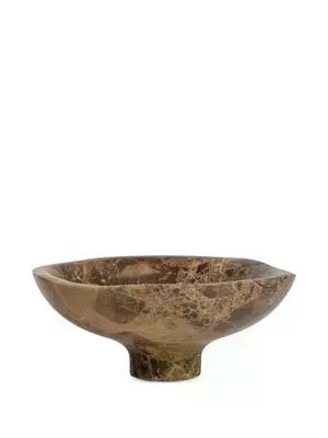 EDITIONS MILANO Eras Marble Bowl - Brown