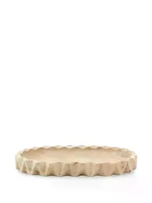 EDITIONS MILANO Fold Oval Tray - Neutrals