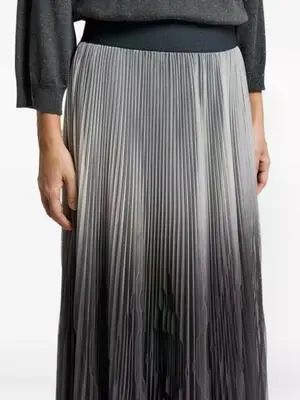 Peserico Pleated Midi Skirt