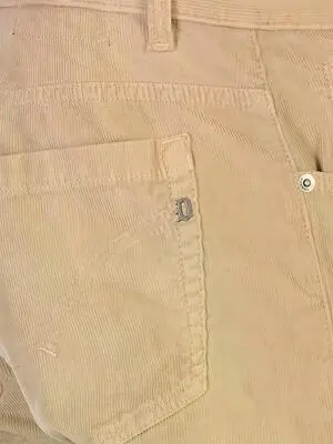 DONDUP Corduroy Logo-plaque Trousers