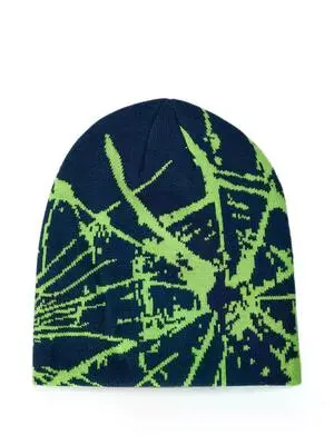 BOTT Shattered Skull Beanie Hat - Blue