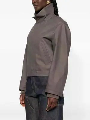 Victoria Beckham Polo-collar Bomber Jacket