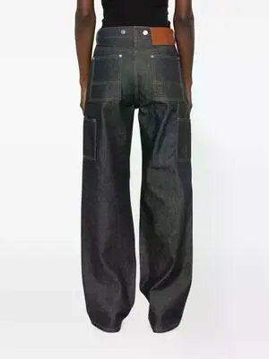 Victoria Beckham Logo-patch Jeans