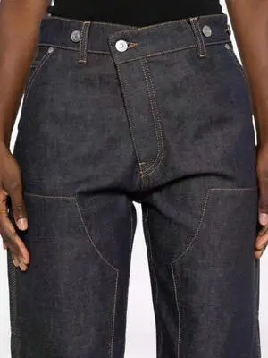 Victoria Beckham Logo-patch Jeans