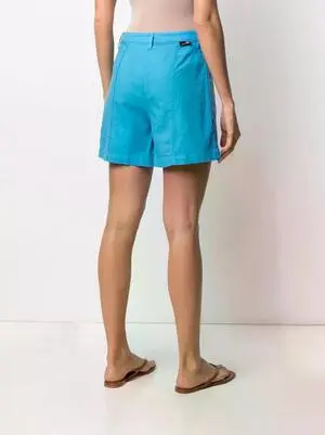 Moschino Logo Charm Wide-leg Shorts