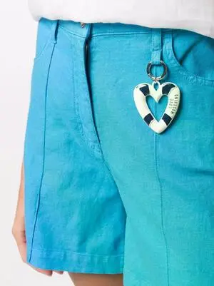Moschino Logo Charm Wide-leg Shorts