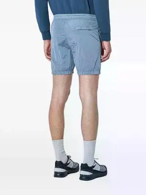 Stone Island Logo-patch Elasticated-waistband Shorts