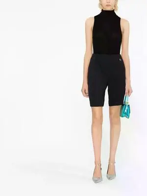 BLUGIRL Logo-charm Tailored Shorts