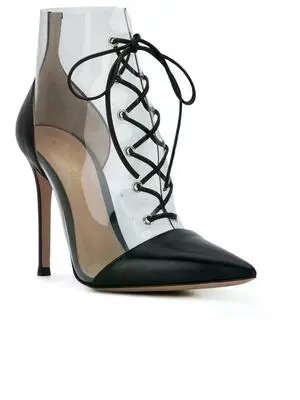 GIANVITO ROSSI Plastic Embellished Boots