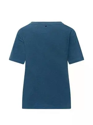 Max Mara Crew-neck Short-sleeve T-shirt - Blue