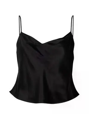 Cinq À Sept Marta Cowl-neck Top - Black
