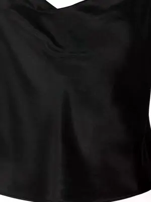 Cinq À Sept Marta Cowl-neck Top - Black