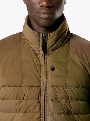 Stone Island Logo-patch Quilted Down Jacket
