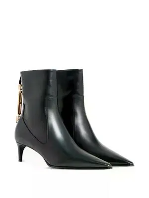 Dsquared2 Metal-bar Heeled Ankle Boots