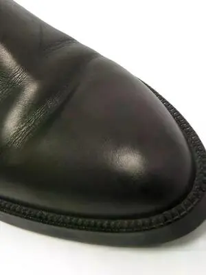Burberry Ankle Boots With Checked Detail