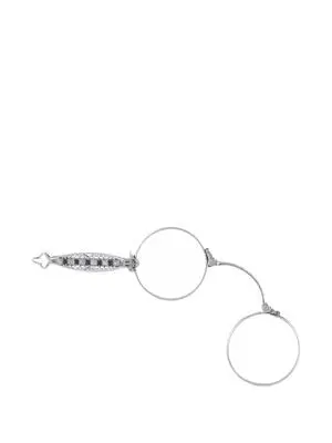 LB EXCLUSIVE Diamond And Onyx Lorgnette