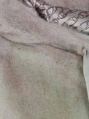 Herno Hooded Faux-fur Jacket - Neutrals