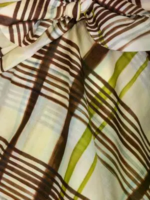 A.L.C. Hailey Checked Bow-detail Top