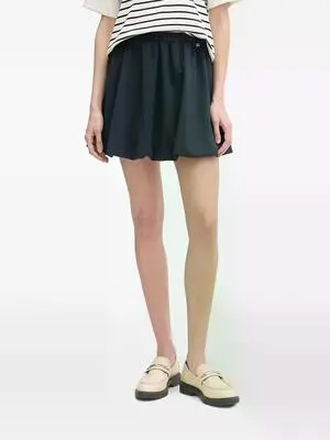 GAUDI Bubble-hem Elasticated-waist Mini Skirt